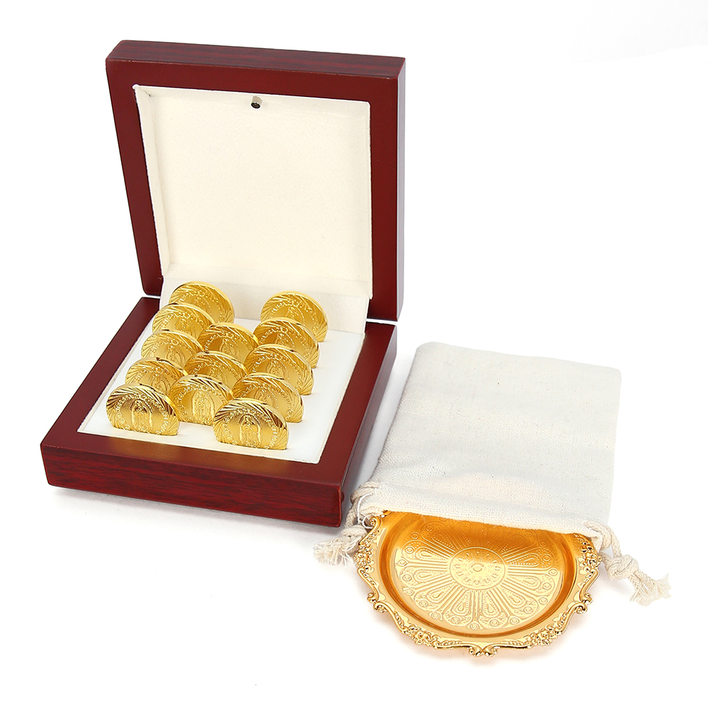 English Wedding Arras De Boda Gift Set with Wooden Box Wedding Ceremony ...