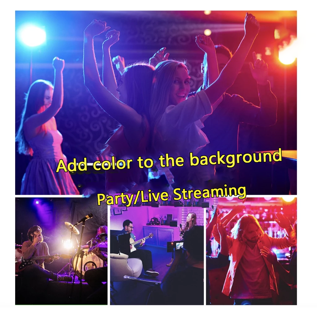 LED RGB Color Spotlight With Remote Control And Sixteen Color Options ...