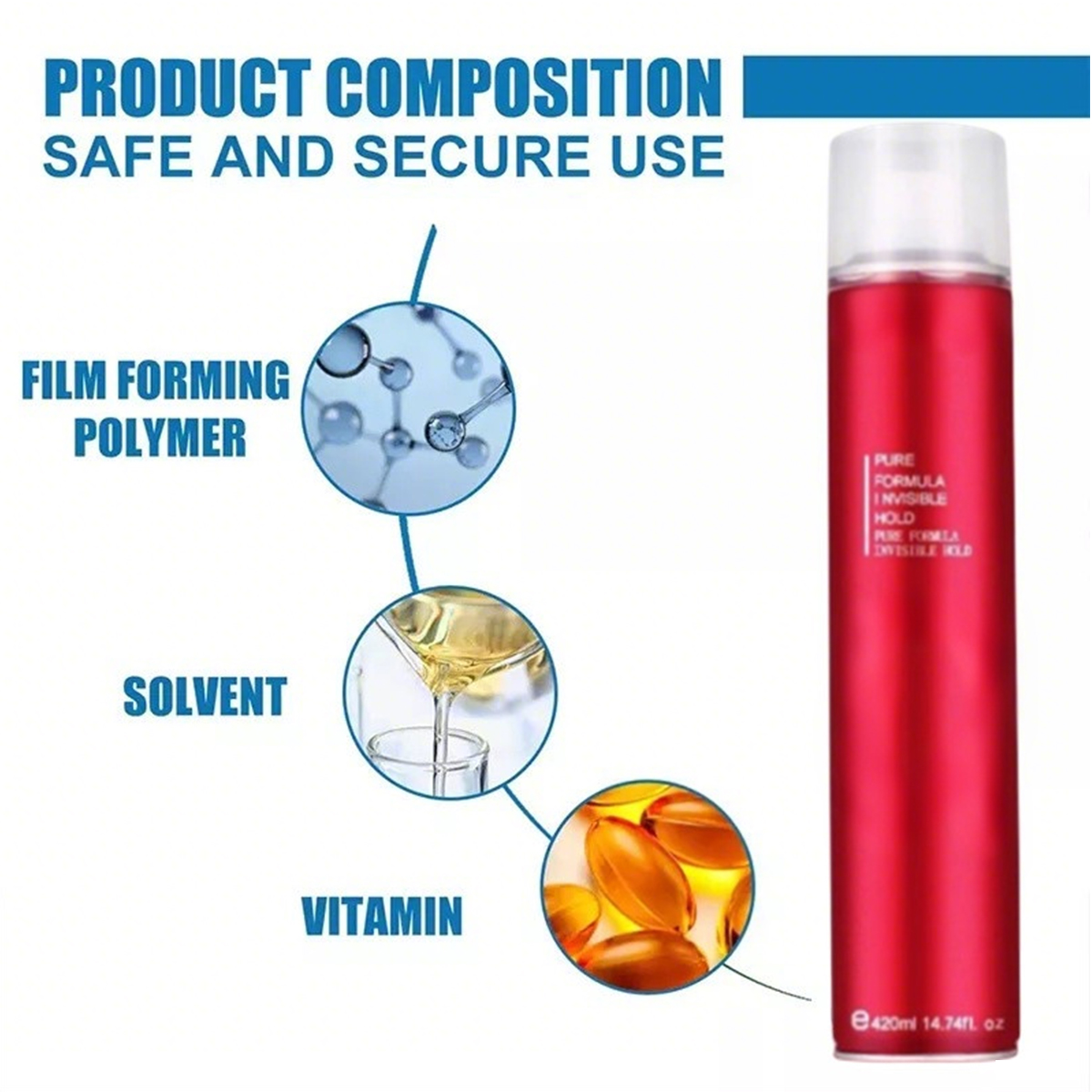 Hair Spray net strong hold spraynet 420ML【Fast Shipping】 | Shopee ...