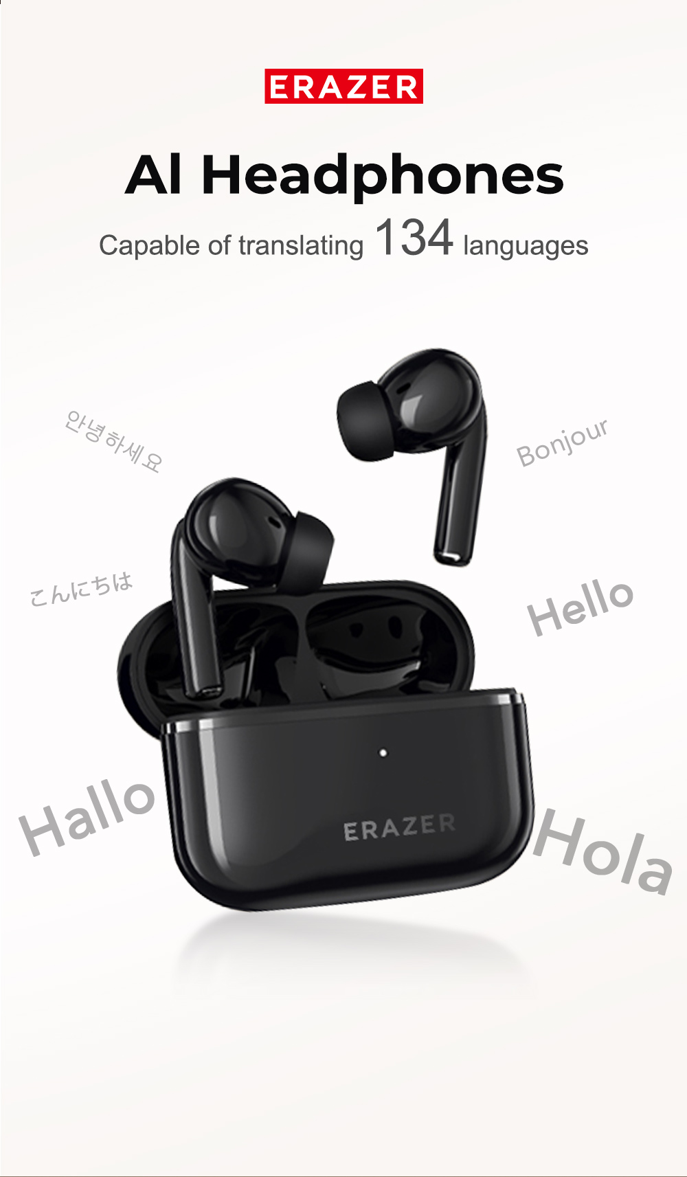 Erazer XT89 PRO Earphones - Bluetooth 5.4 Noise Cancelling Wireless ...
