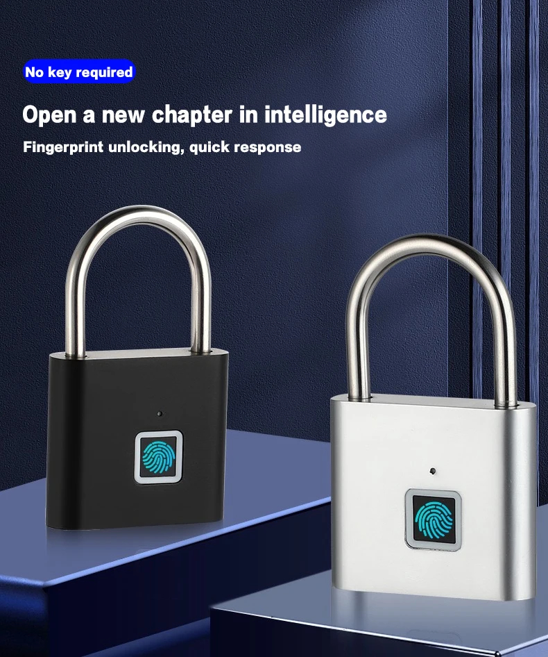 Biometric Fingerprint Anti-theft Lock Intelligence Keyless Cabinet ...