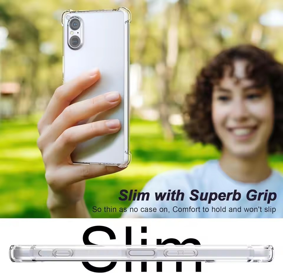 Transparent Phone Case for Sony Xperia 1 V11 10 V1 5 V IV 10 III Lite ...