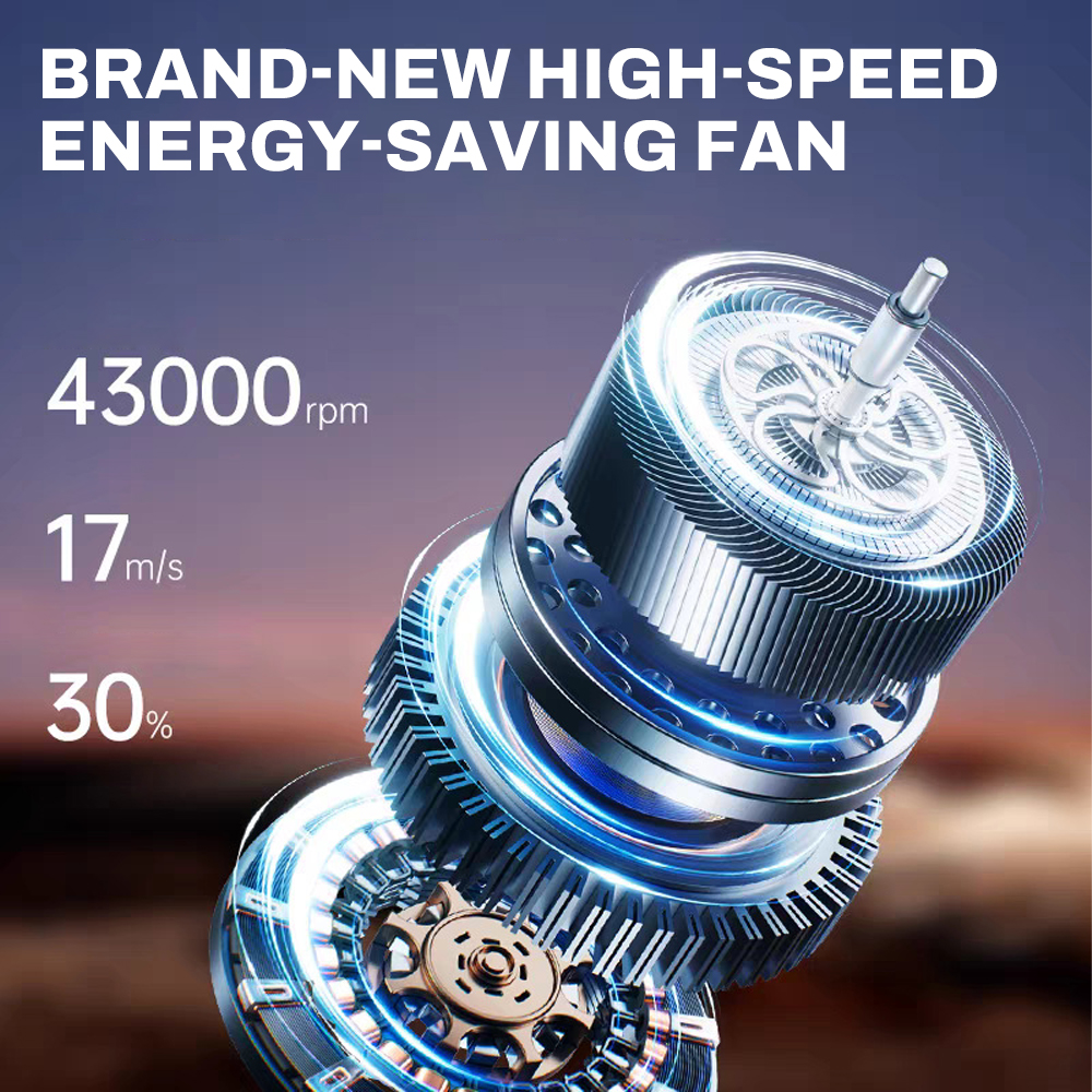Handheld Ice Fan Semiconductor Folding Ice Cooling Portable Mini Fan ...