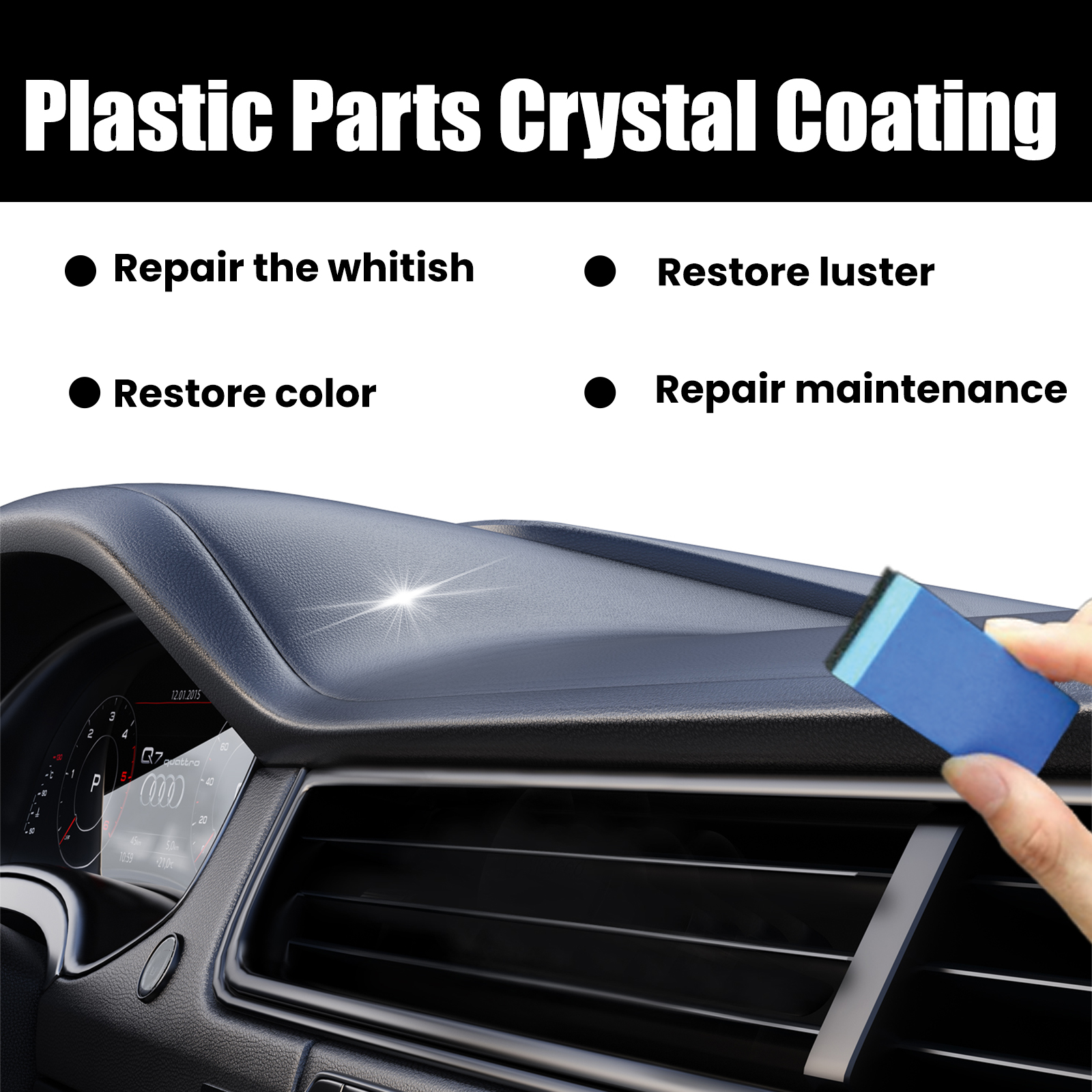 Rayhong Car Interior Plastic & Dashboard Coating – Crystal ...