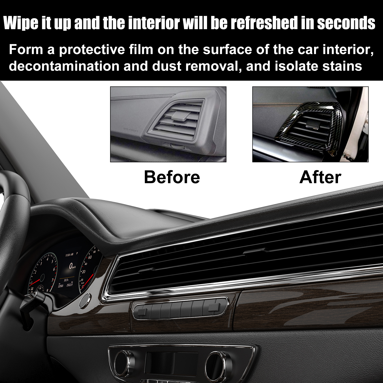 Rayhong Car Interior Plastic & Dashboard Coating – Crystal ...