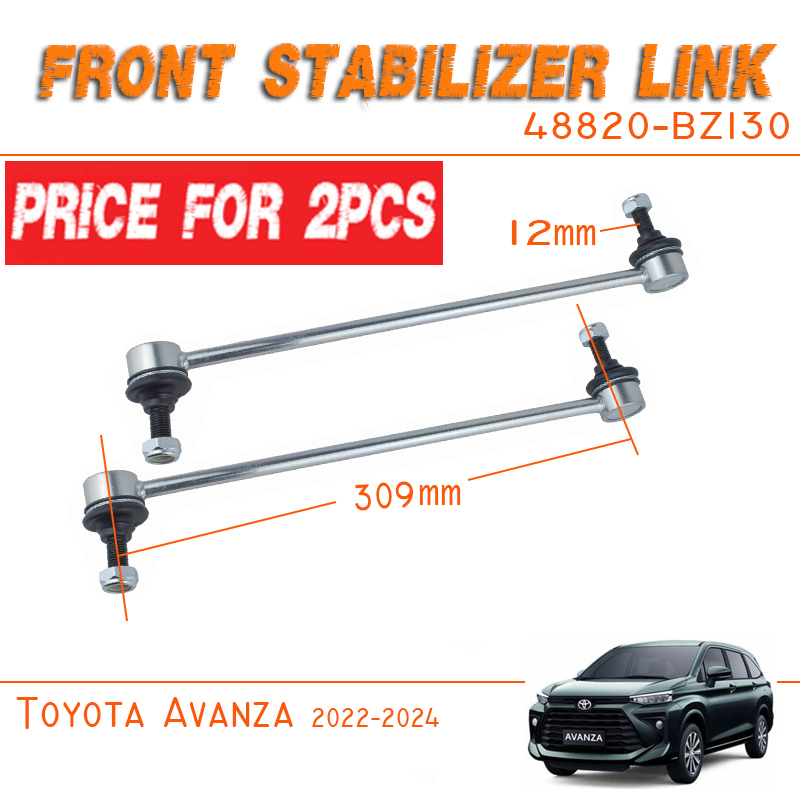 (2pcs)Front stabilizer link TOYOTA Avanza 2022-2024 / 48820BZ130 ...
