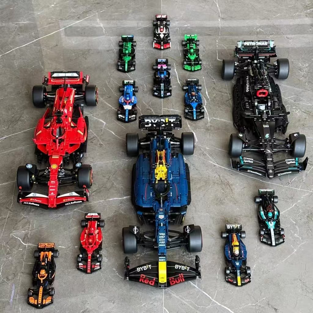1:8 scale Formula 1 racing car building block toy,building block racing ...