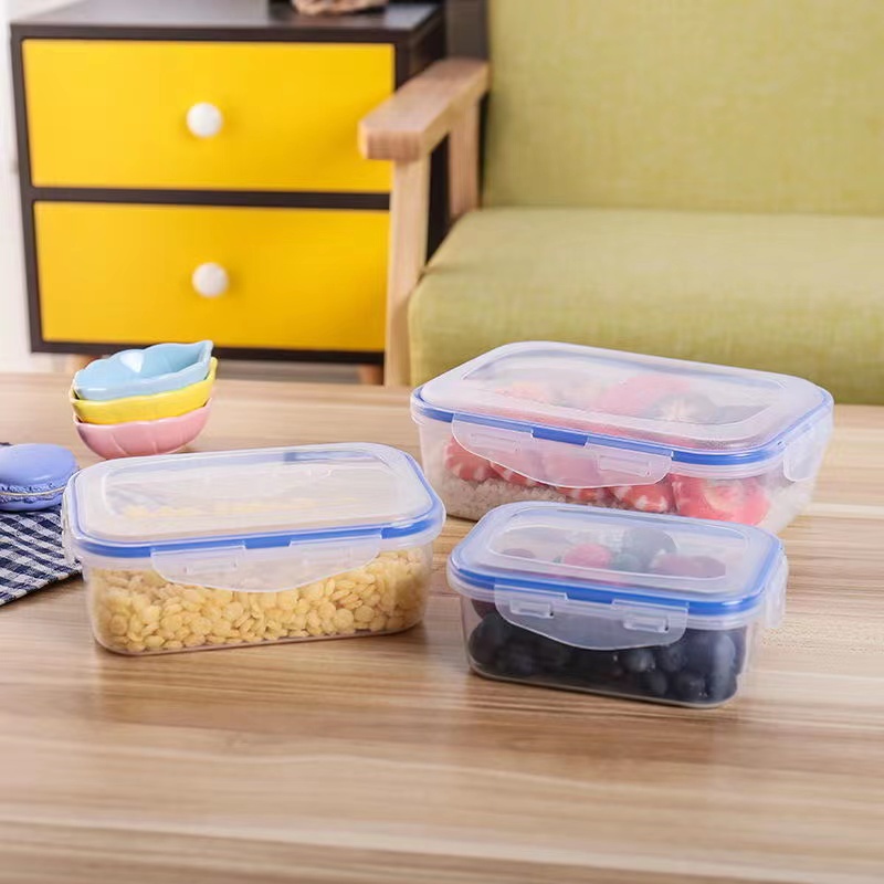 STARLIGHT 3Pcs/Set Food Container Microwave Refrigerator Lunch Box ...
