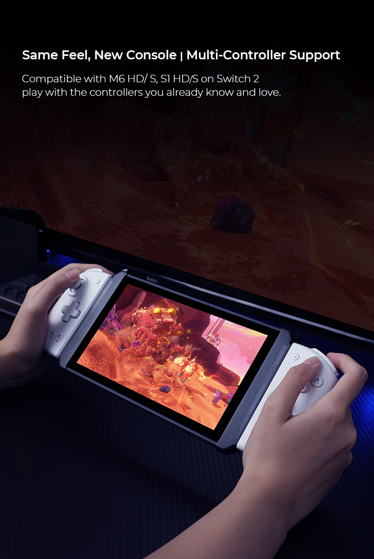 Mobapad C70 JoyCon Adapter Strong Magnetic Precise Fit For M6 HD/S, S1 ...