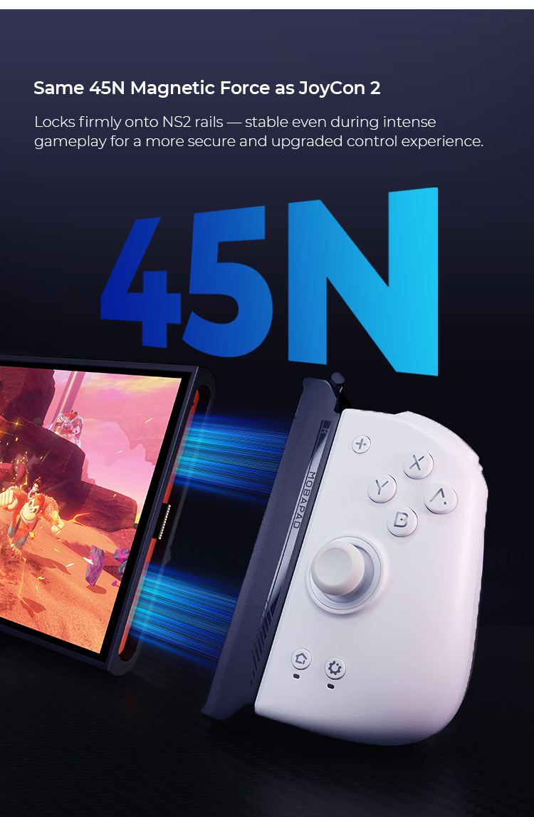 Mobapad C70 JoyCon Adapter Strong Magnetic Precise Fit For M6 HD/S, S1 ...