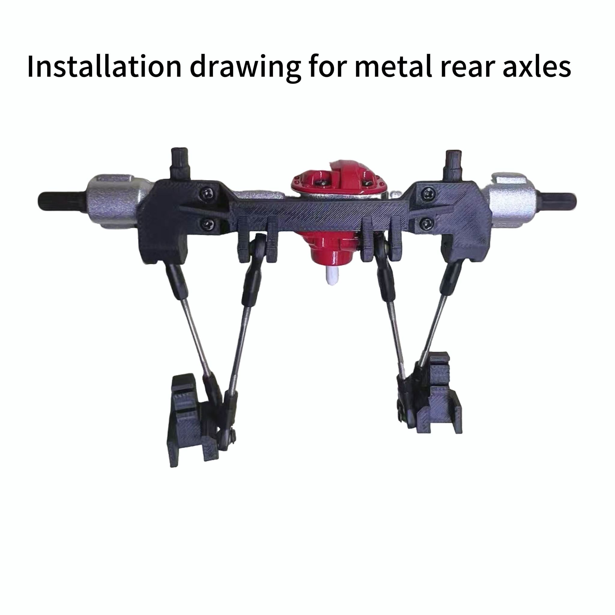 KOShobby 4 link rear conversion kit for MN82 MN82 PRO MN82S RC ...