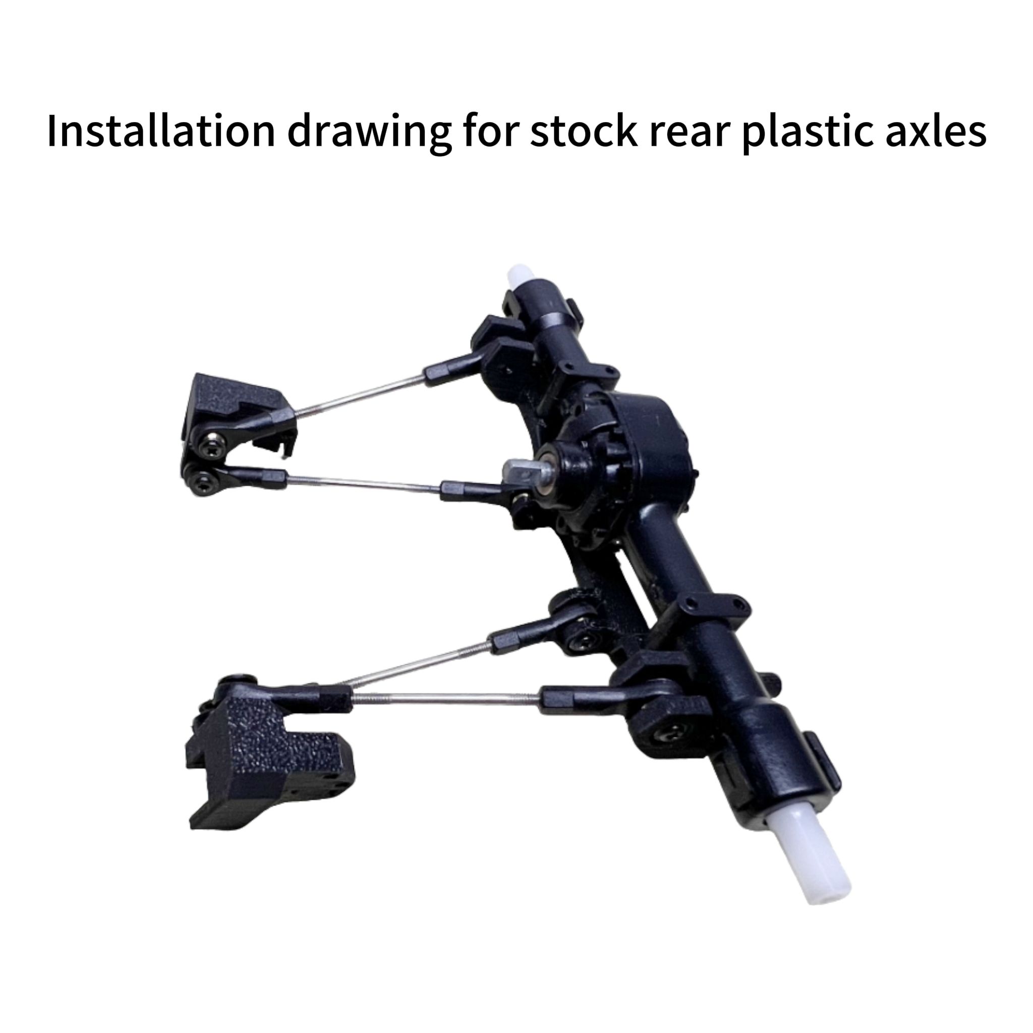 KOShobby 4 link rear conversion kit for MN82 MN82 PRO MN82S RC ...