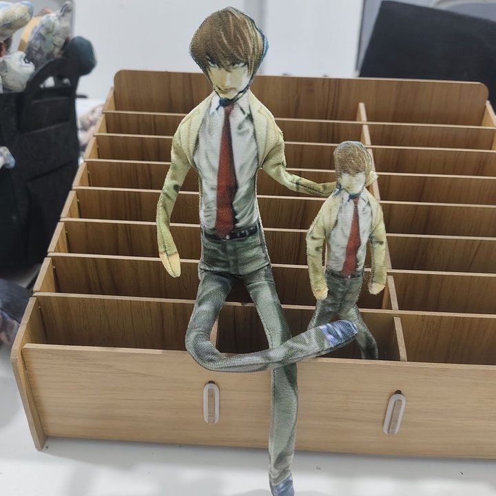 Anime Death Note L.Lawliet Yagami Light Doll Plush Stuffed Dolls ...