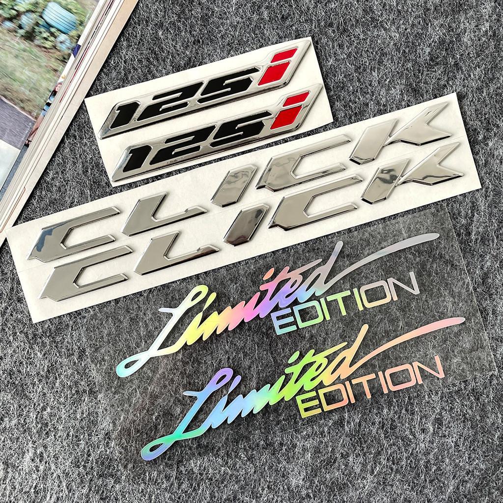 Multi-Color 3D Soft Rubber Emblem Stickers for Honda 125i/150i V2/V3 ...