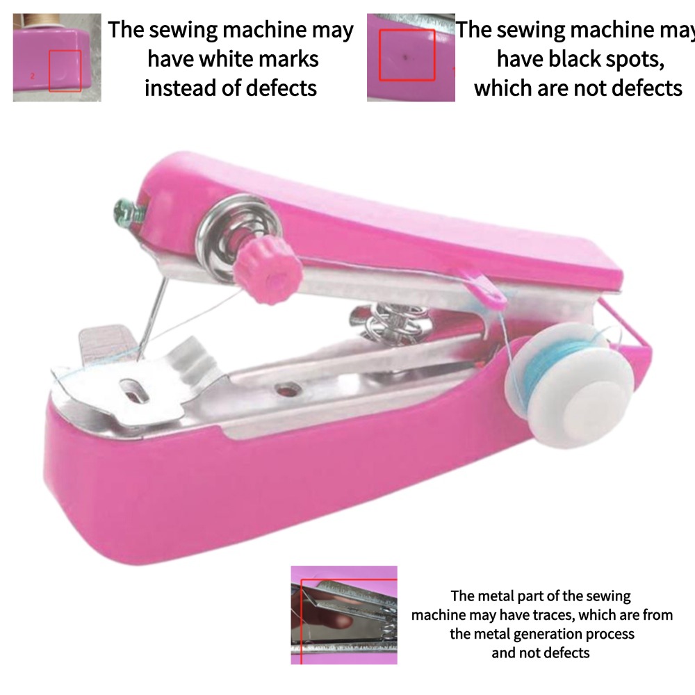 Multi Portable Manual Sewing Machine Mini Household Purpose Handheld ...