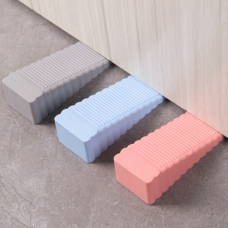 Creative Triangle Door Stopper – Safety Rubber Wedge for Home & Office ...