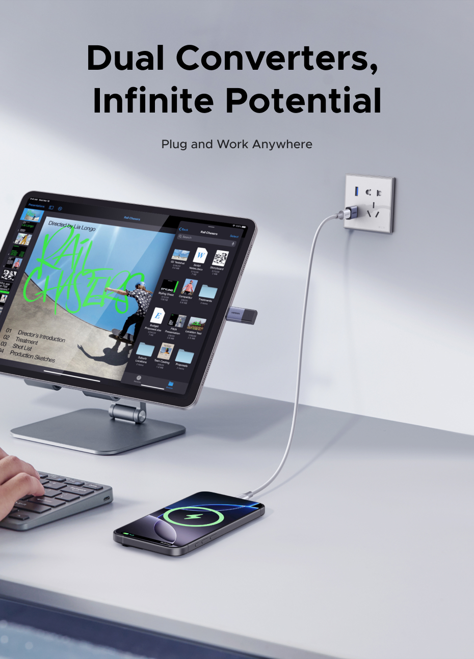 UGREEN USB3.1 to Type-C High-speed 5Gbps Transmission OTG Computer ...