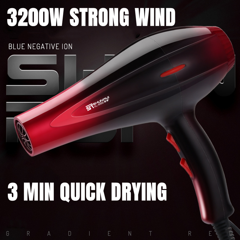 Professional Salon Blower Hair Dryer Hair Blower Quick Dry High Power ...