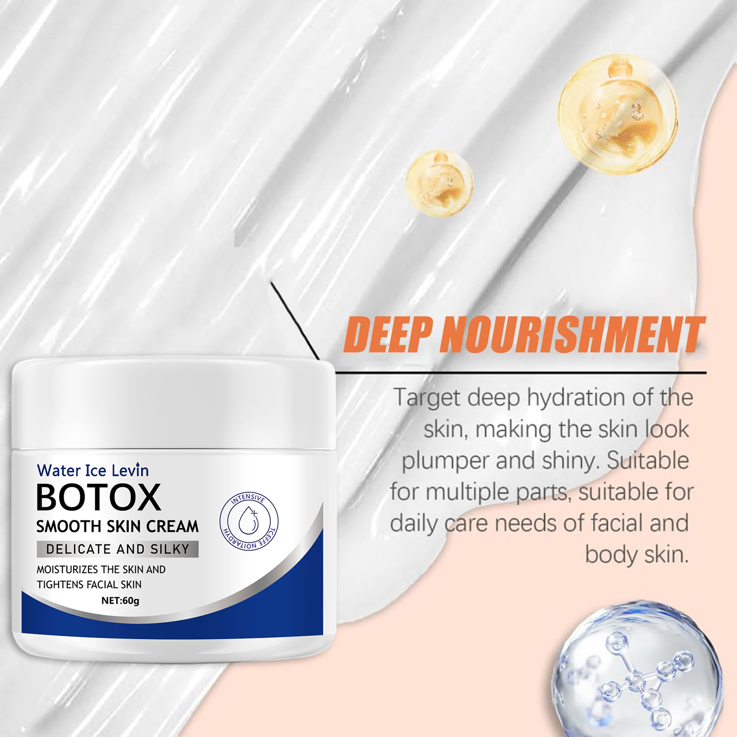 BOTOX Smooth Beige Face Cream, formulated with Retinol and Collagen ...