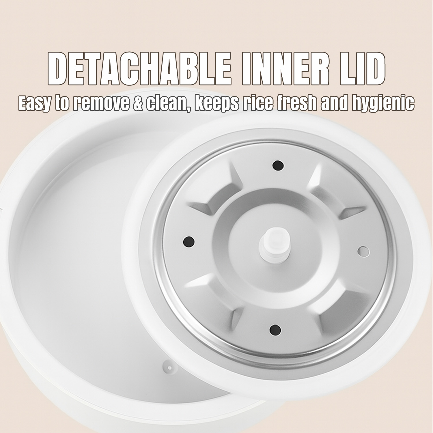 Mini Rice Cooker 1.2L Portable Electric Non-Stick Pot | Small Rice ...