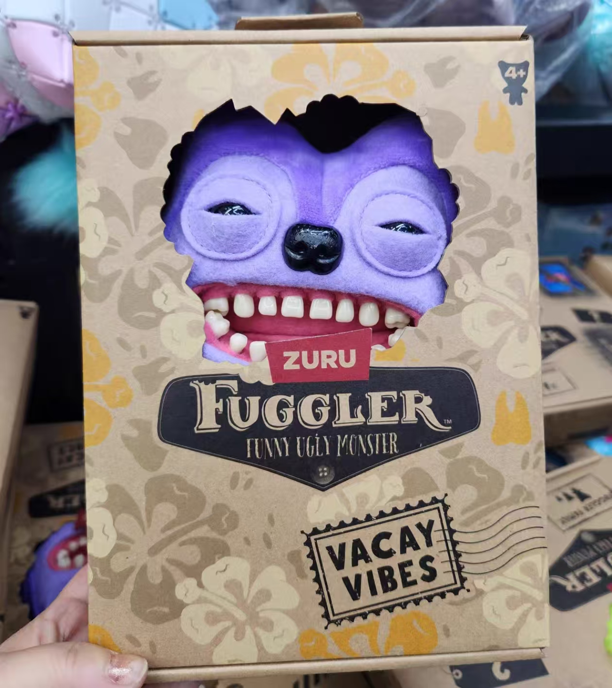 Vacay Vibes by ZURU, Funny Ugly Monster, Plush, Collectible, Toy ...
