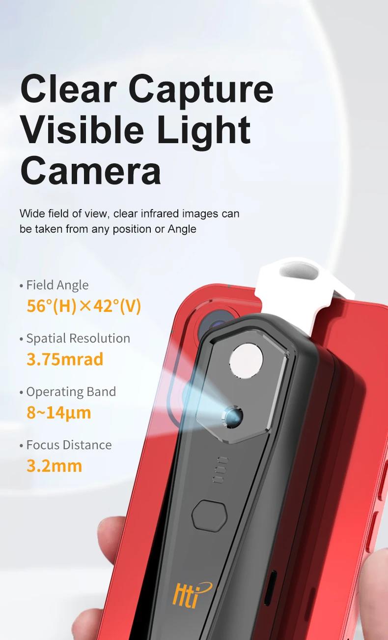 HTI HT-W01 Mobile Infrared Thermal Imager Wifi Mobile Phone Thermal ...