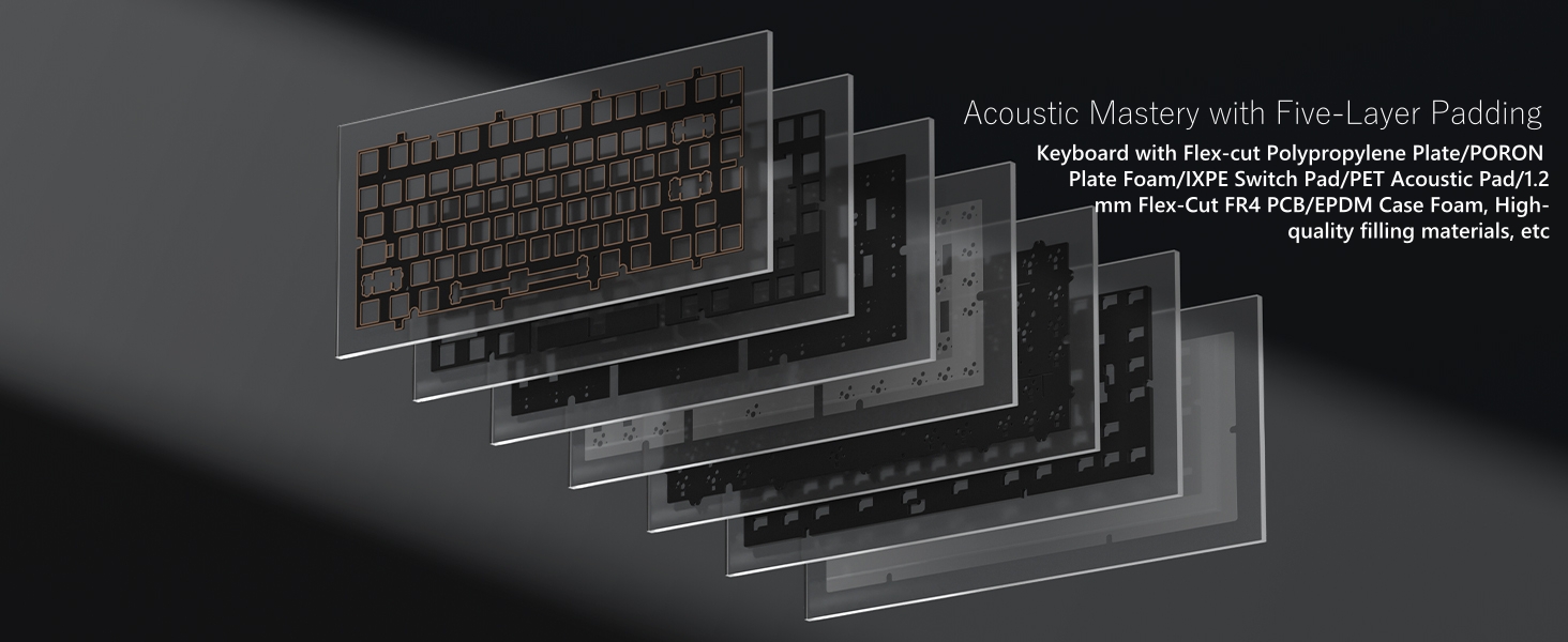 Womier SK75 TMR 75% Wireless Magnetic Keyboard Rapid Trigger Tri-Mode ...