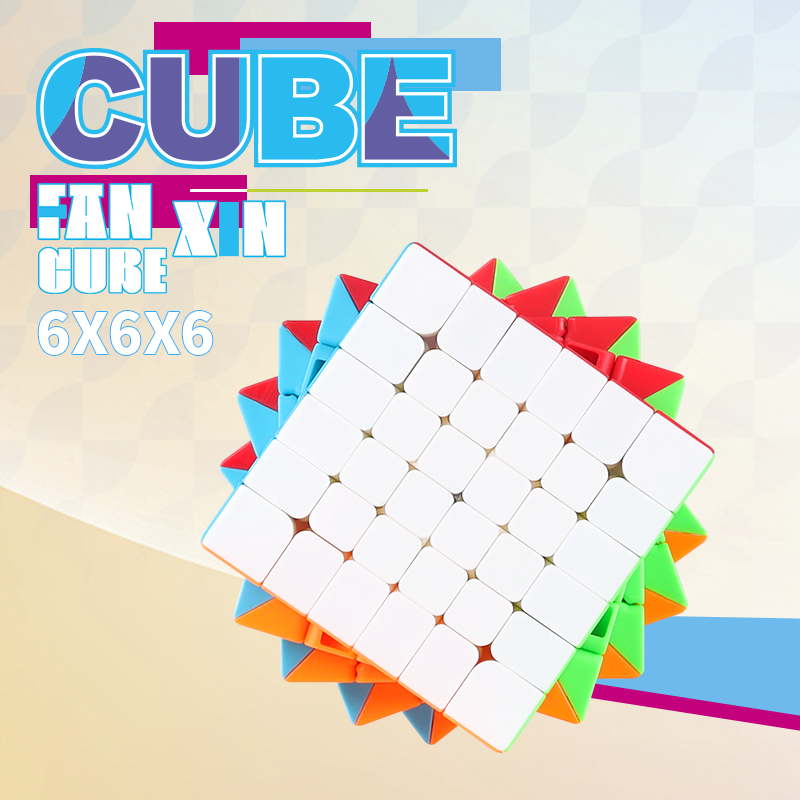 6x6 Magic Speed Cube - Professional Smooth Puzzle Cube Toy for Kids and ...