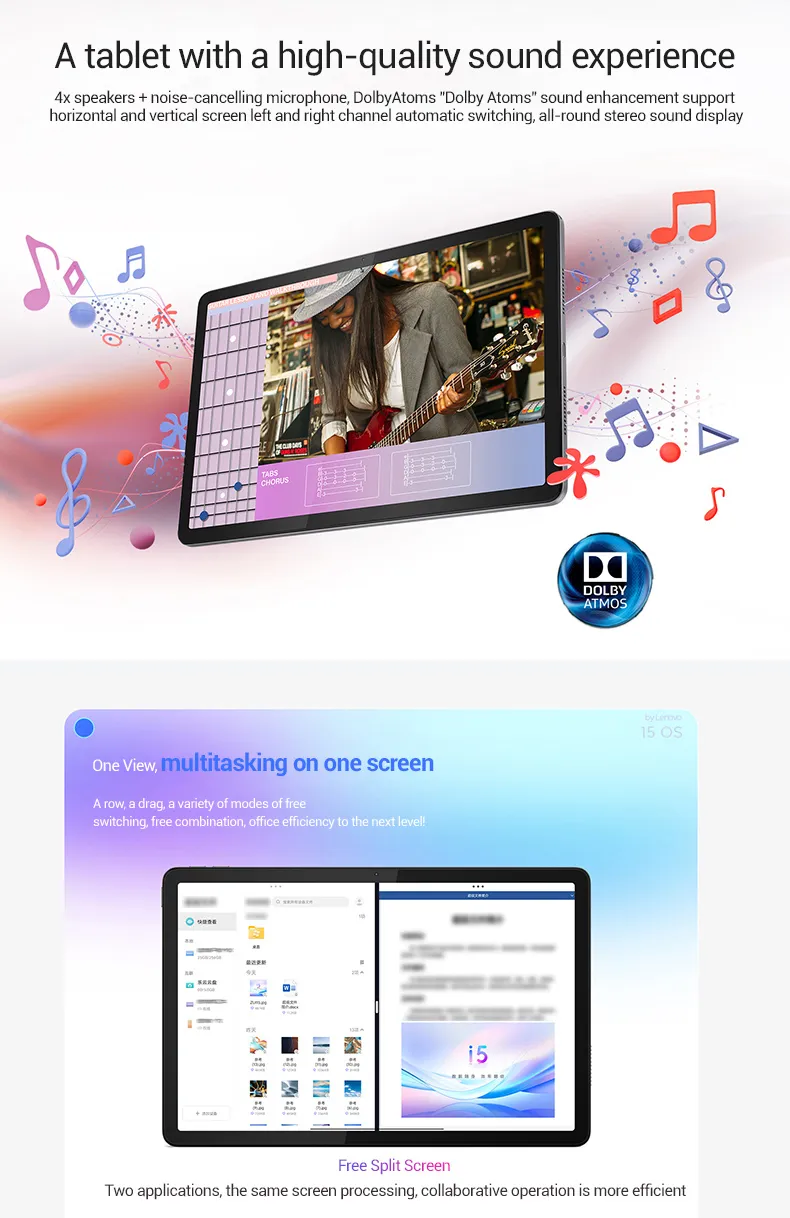 Lenovo Tab M11 WIFI/LTE 10.9 inch 8+128GB Portable tablet Eye Comfort ...