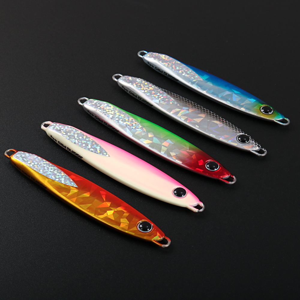 JIGGING PRO Leppa Jig 22g 33g 44g 55g Shore Casting Jig Saltwater ...