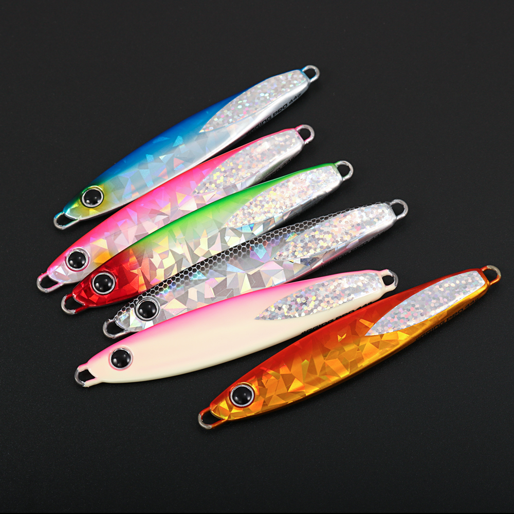 JIGGING PRO Leppa Jig 22g 33g 44g 55g Shore Casting Jig Saltwater ...