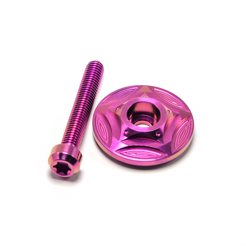 TC4/GR5 Titanium Motorcycle Handlebar Ends Scooter Decorative Balance ...