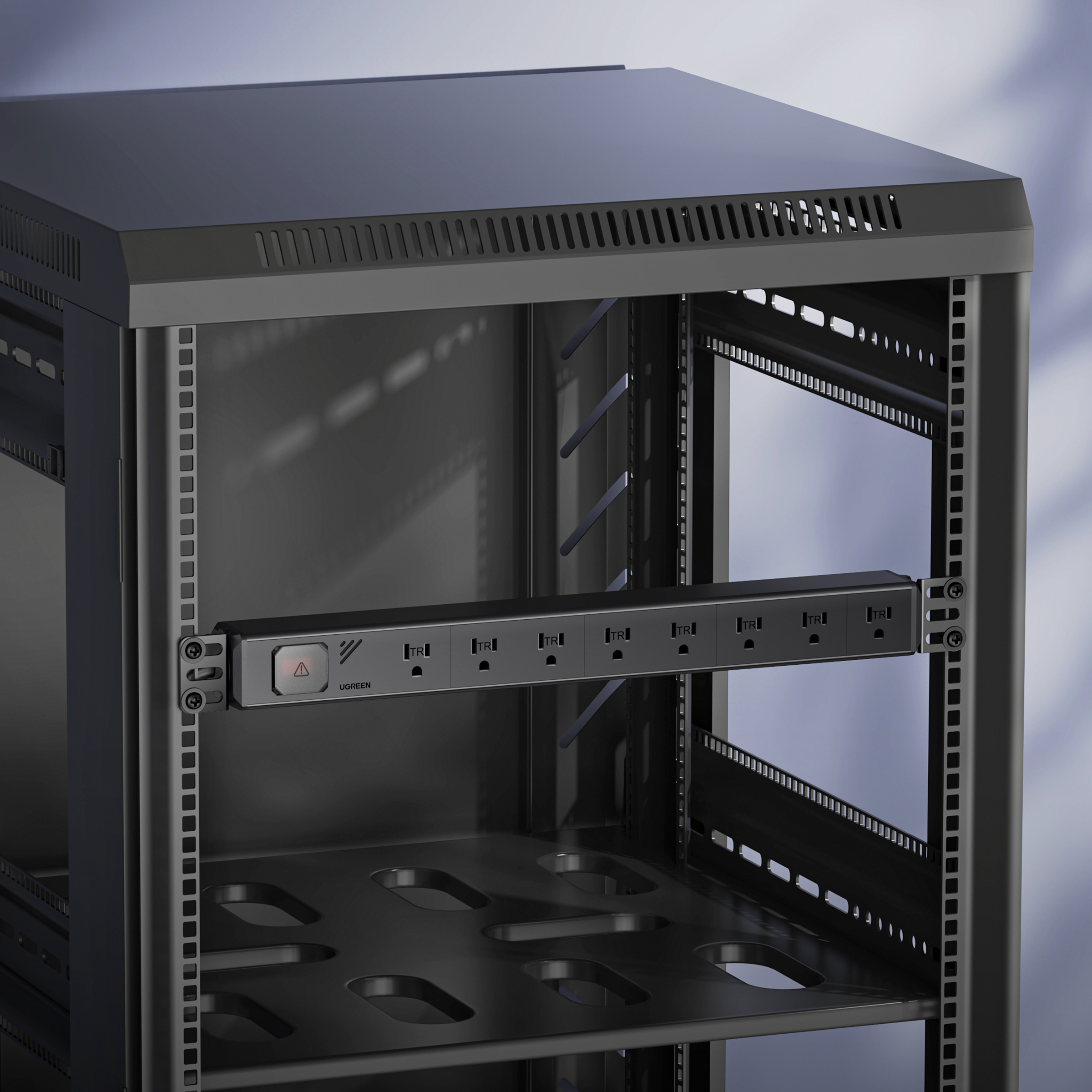 【8 Outlets】 UGREEN 19 Inch Rack PDU with Surge Protection | US Standard ...