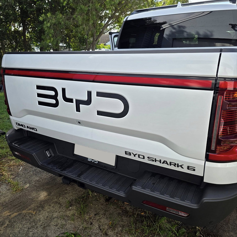 BYD Shark 6 modified front and rear car logo decorative strips BYD ...