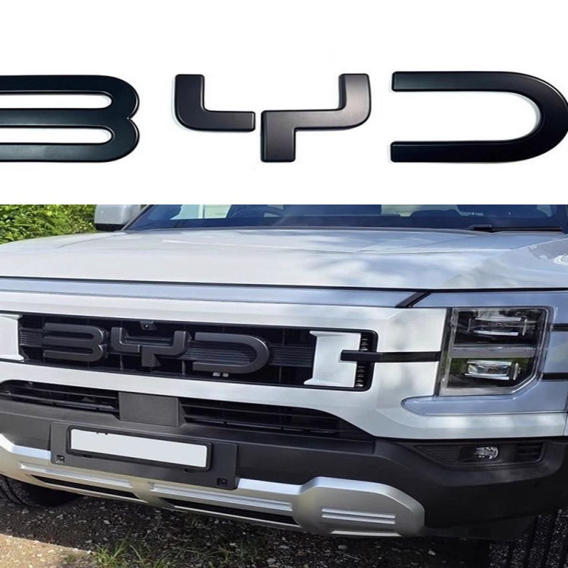 BYD Shark 6 modified front and rear car logo decorative strips BYD ...