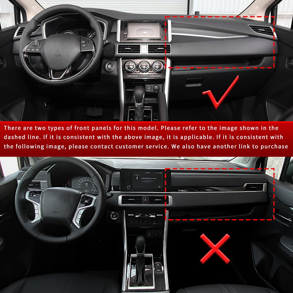 for LHD Xpander Mitsubishi Xpander Cross 2016-2026 Co-pilot Panel Cover ...