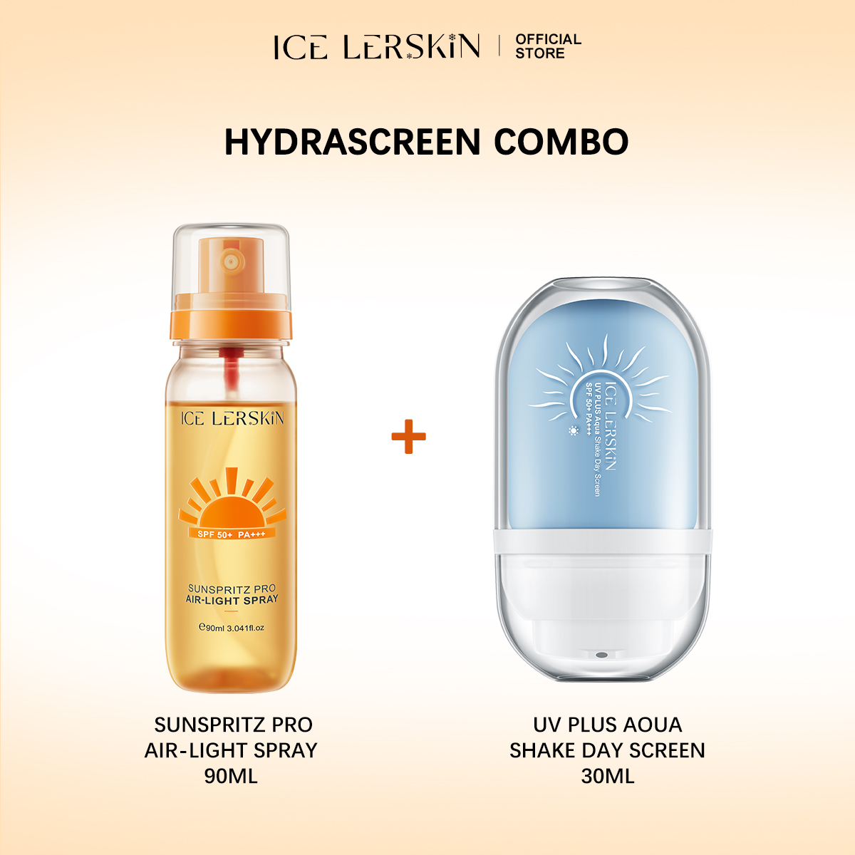 ICE LERSKIN Sunscreen Spray uv protection all-day sun protection ...
