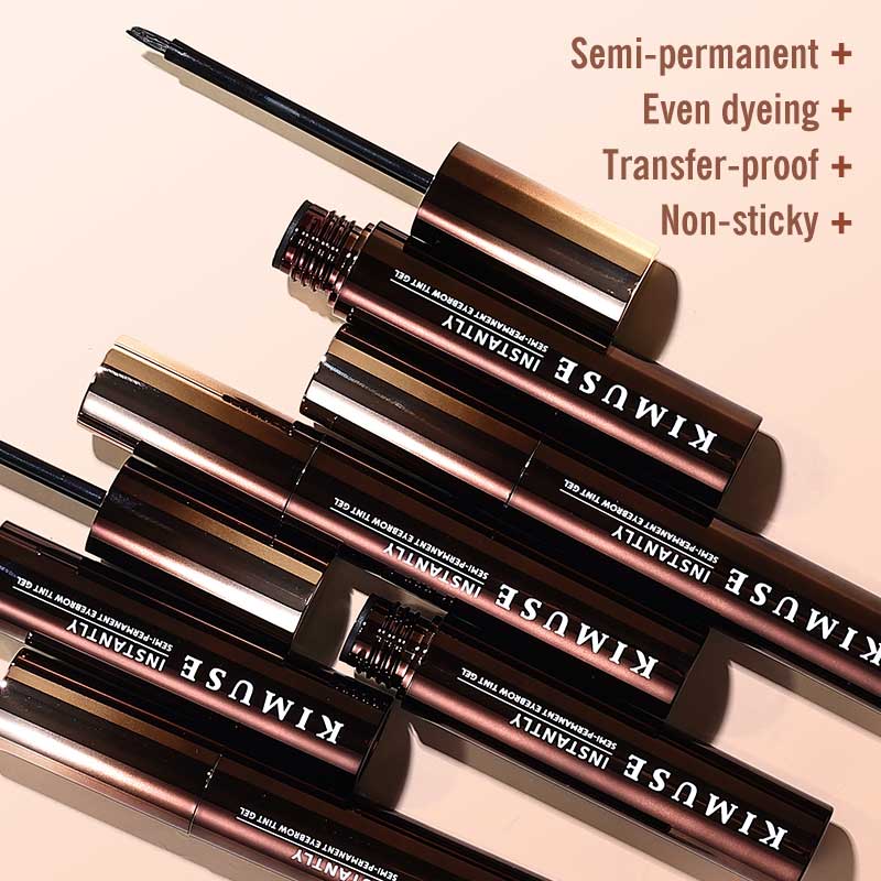 KIMUSE 72H Eyebrow Tint Gel Instantly Semi-Permanent Waterproof Long ...