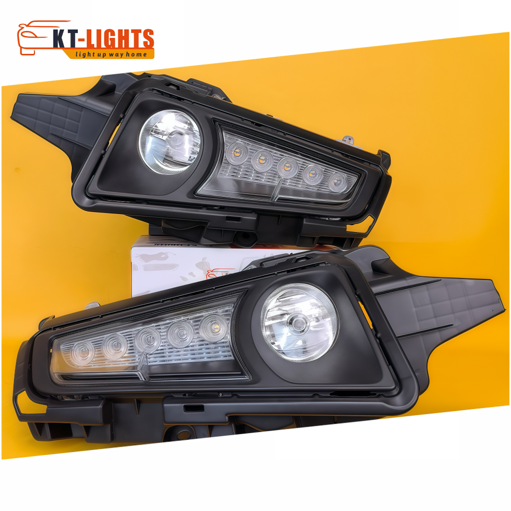 TOYOTA HIACE COMMUTER DELUXE DRL LED FOG LAMP SETS 2019-2025 GRANDIA ...