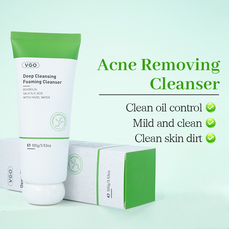 VGO Cleansing Foaming Cleanser | Salicylic Acid | Oil Control | Gentle ...