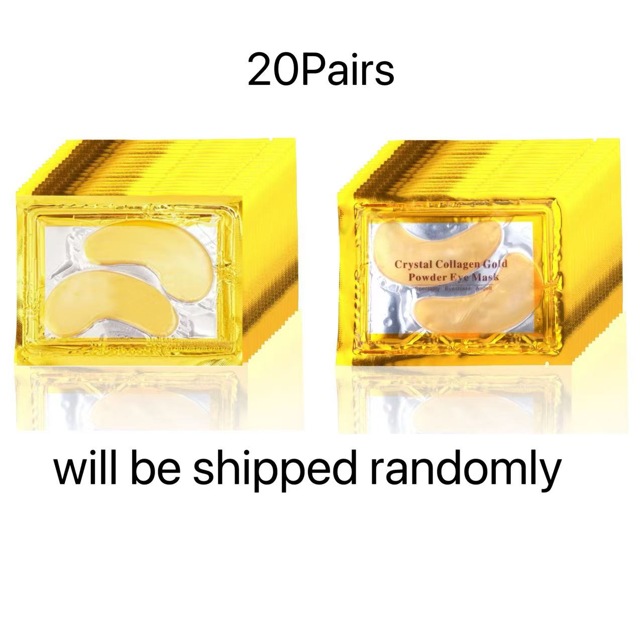 Crystal Collagen Gold Powder Eye Mask - 20 Pairs | Shopee Philippines