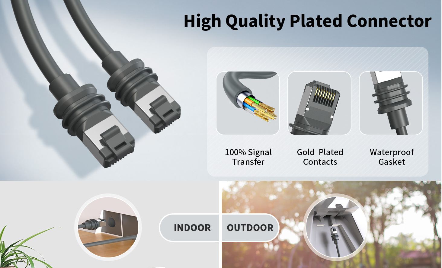 DTECH Starlink Gen 3 Satellite Replacement V3 RJ45 Ethernet Cable with ...