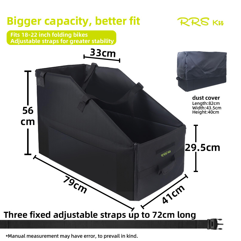 RRSkit Folding Bicycle Storage Box For Brompton Dahon Waterproof ...