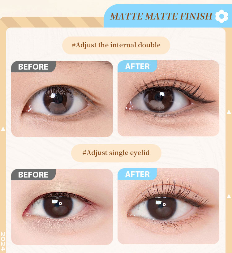 GECOMO Lace Eyelid Tape Invisible Long Lasting for Monolids and Natural ...