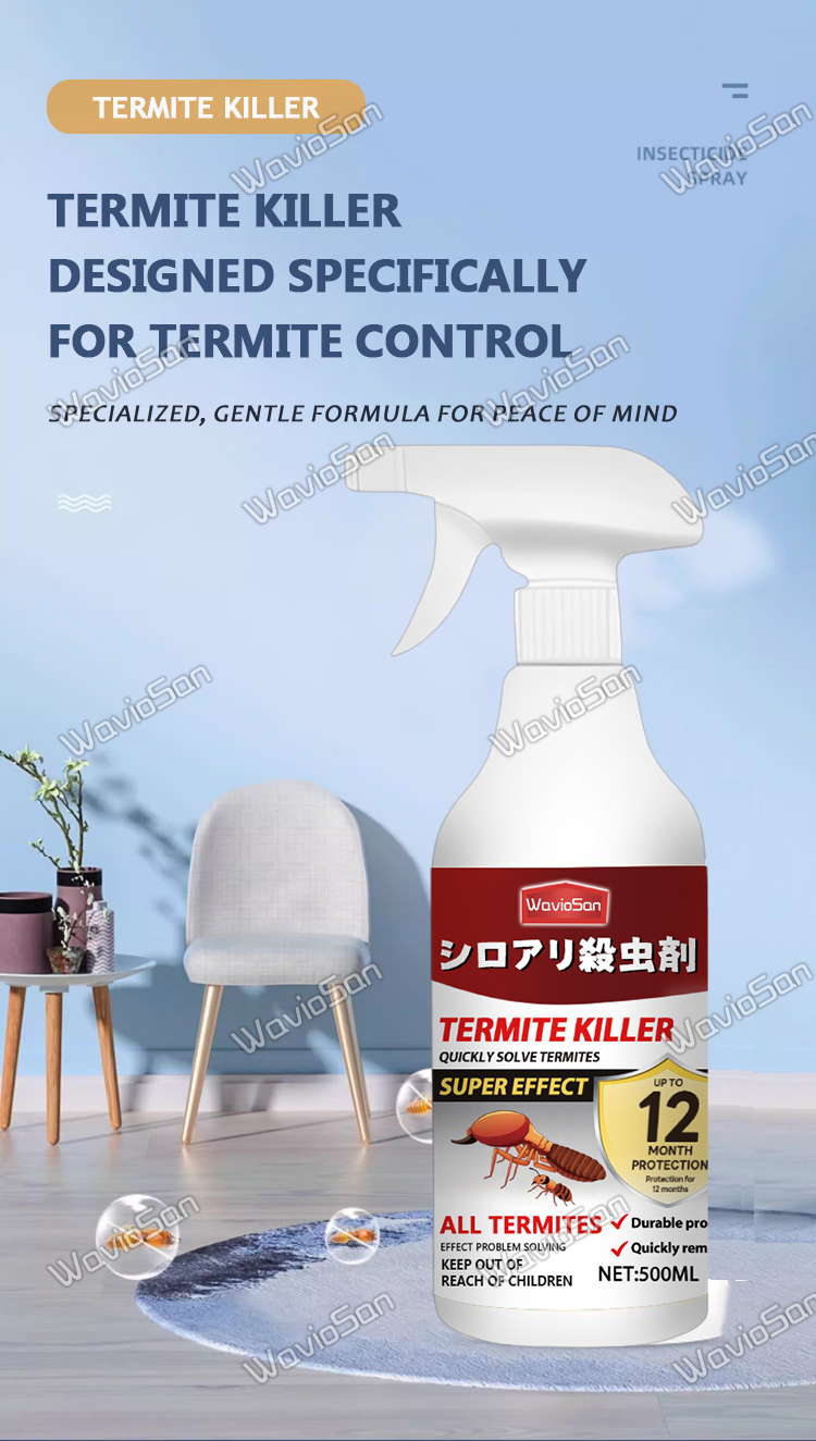 Annihilation of the entire nest XXM Termite killer for wood Termite ...