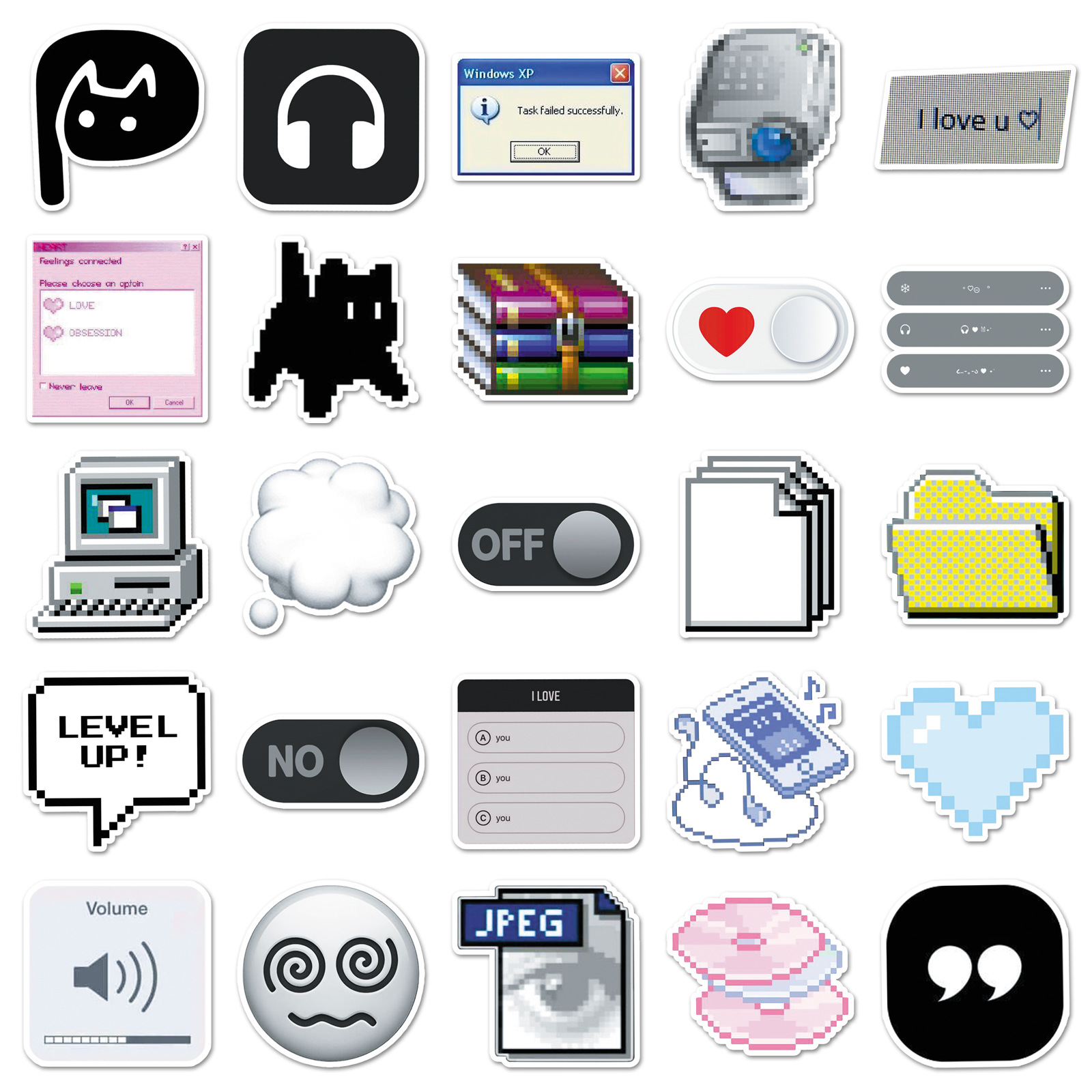 50PCS Engineer Programming Network Stickers DIY Laptops Water Bottles ...