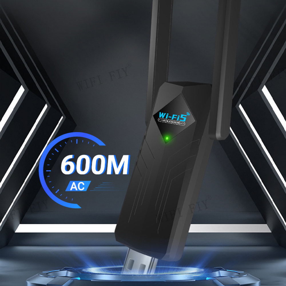 Walram AC600 WiFi Adapter 600Mbps Bluetooth5.0 RTL8821CU Driver Free ...