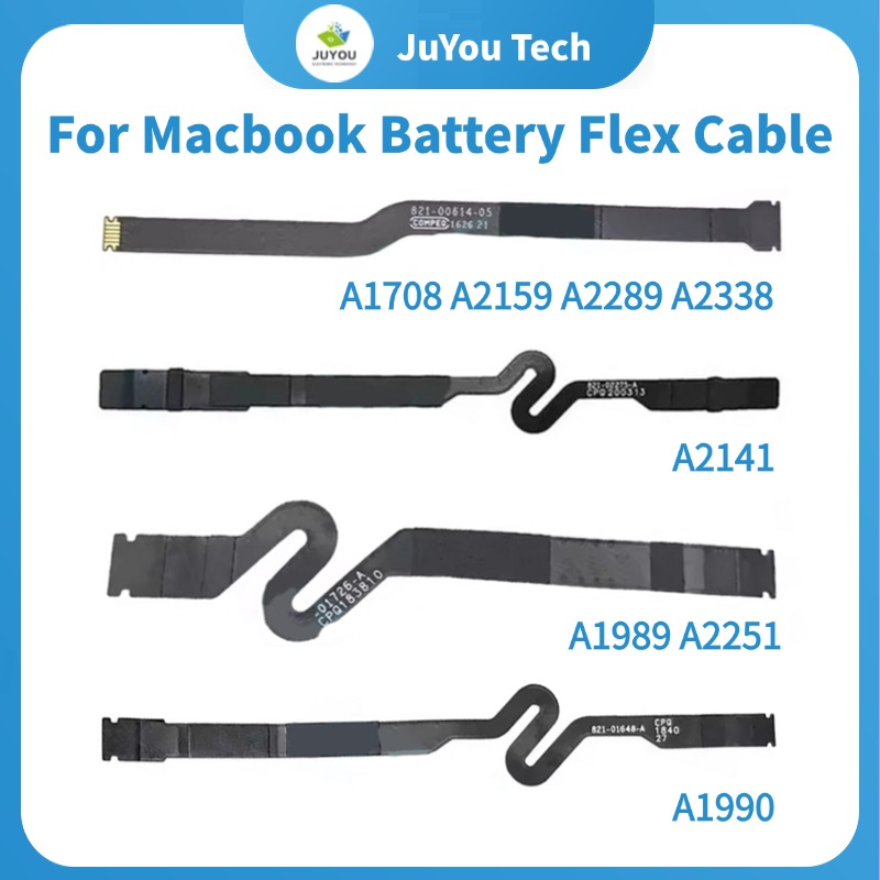 New Battery Flex Cable For Macbook Pro A1708 A2159 A2289 A2338 A1989 ...