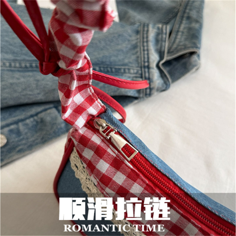 sling bag new style womens plaid bag shoulder bag hot selling props ...