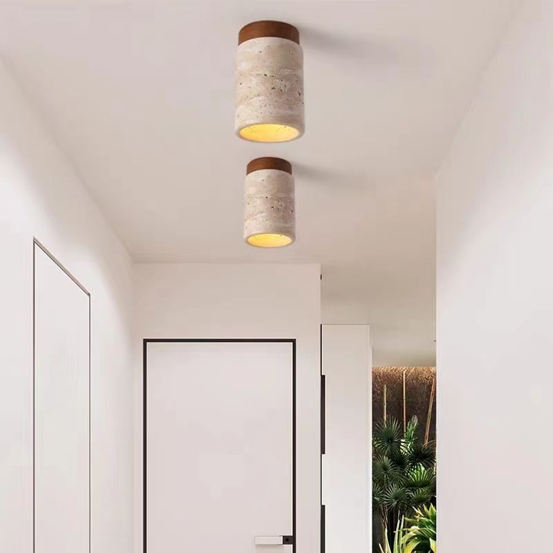 AIMI Ceiling Lamp Nordic Mid-century Modern Yellow Lime Ceiling Light ...